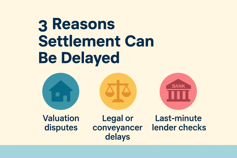 3 Common Reasons Settlement Can Be Delayed – Sure Path Finance